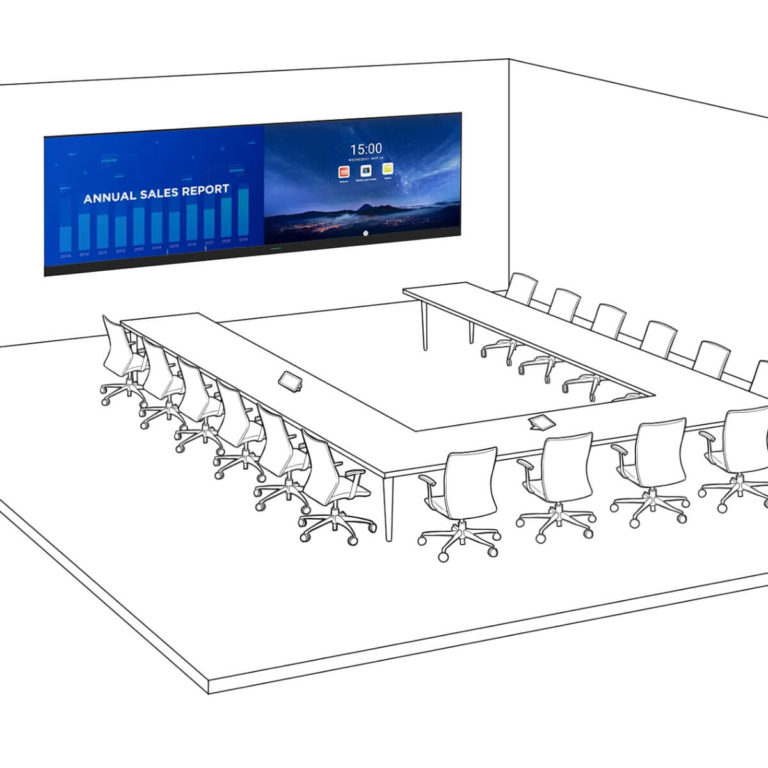 Displays For An Intelligent Meeting Room | Ascentae