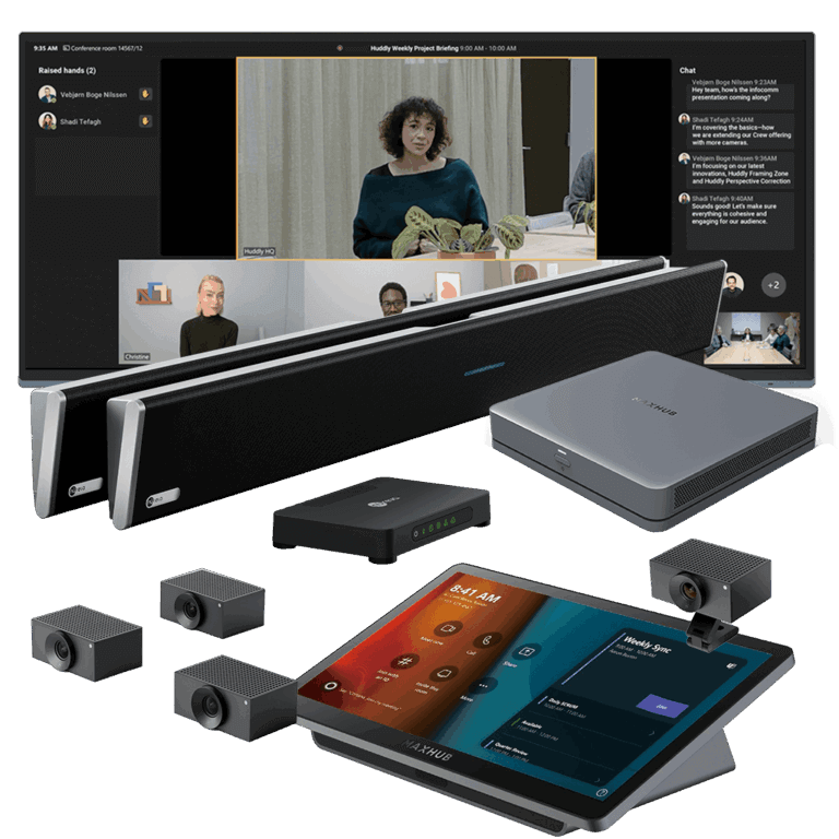Huddly | MAXHUB | Nureva | Kit For Large Meeting Spaces | Ascentae Limited