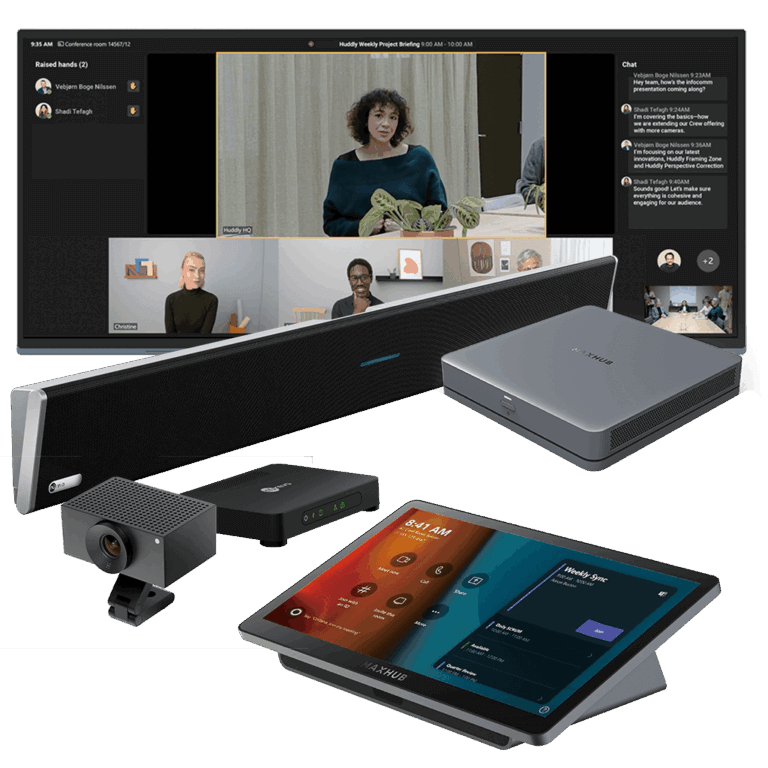 Huddly | MAXHUB | Nureva | Kit For Medium Meeting Spaces | Ascentae Limited